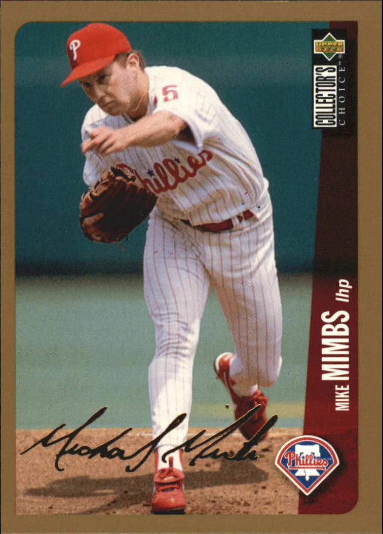 1996 Collector's Choice Gold Signature #254 Mike Mimbs - NM-MT