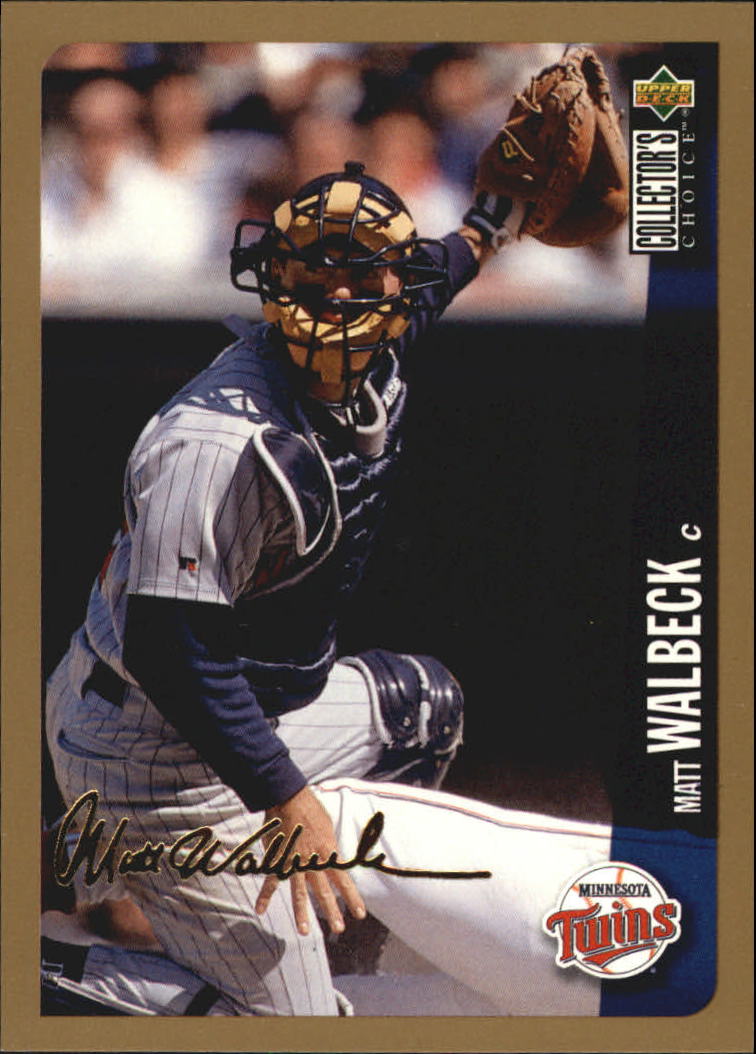 1996 Collector's Choice Gold Signature #603 Matt Walbeck - NM-MT