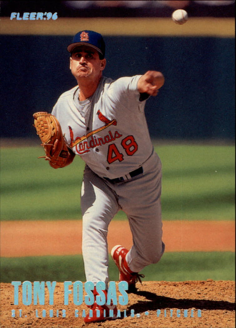 1996 Fleer Tiffany #542 Tony Fossas - NM-MT