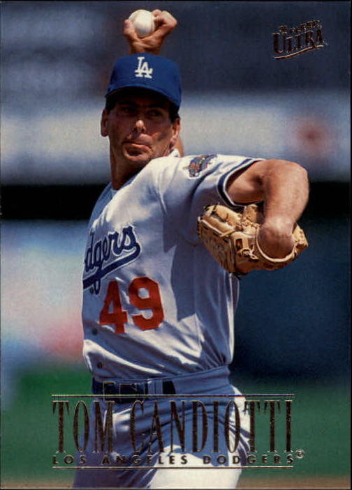 1996 Ultra #493 Tom Candiotti - NM-MT