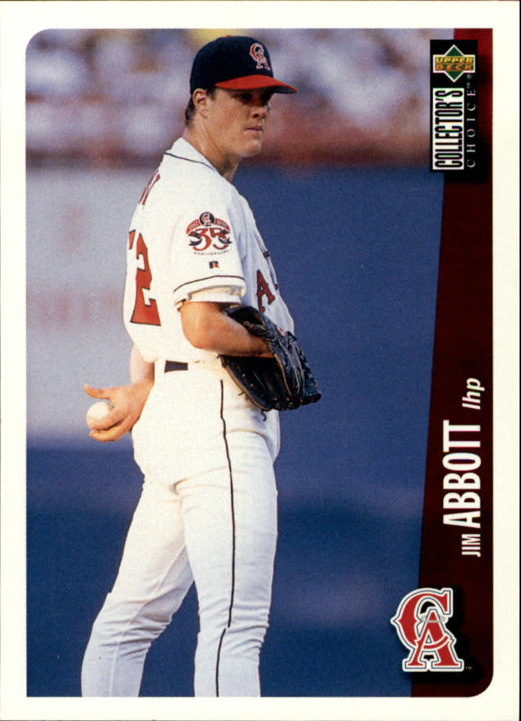 1996 Collector's Choice #78 Jim Abbott - NM-MT