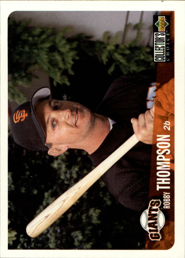 1996 Collector's Choice #308 Robby Thompson - NM-MT