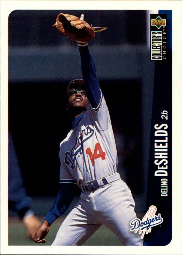 1996 Collector's Choice #581 Delino DeShields - A9319 - NM-MT