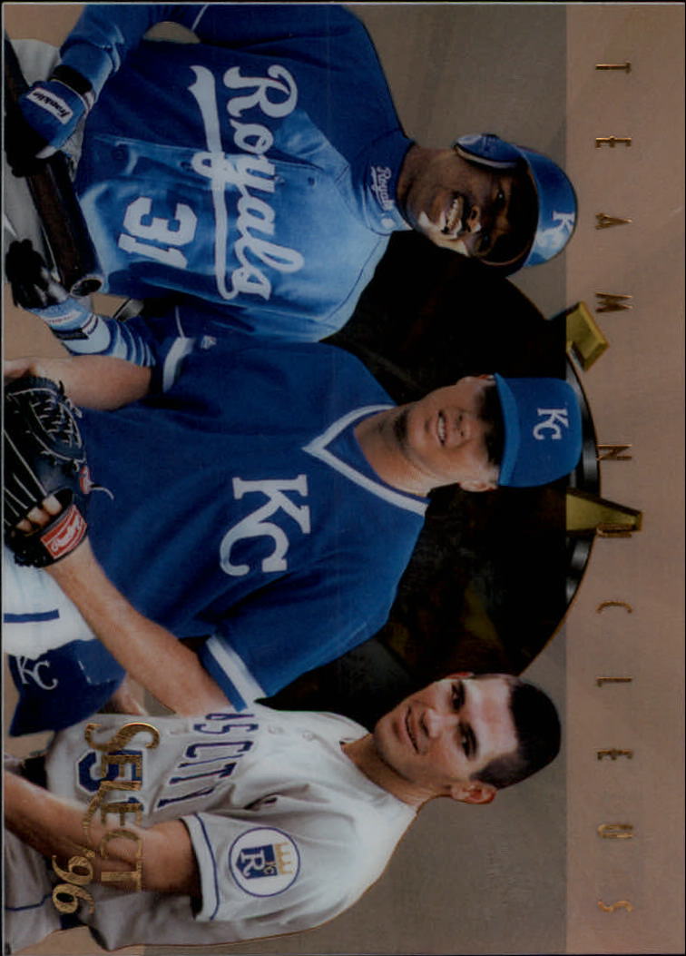 1996 Select Team Nucleus #17 Damon/Tucker/Appier - NM-MT+