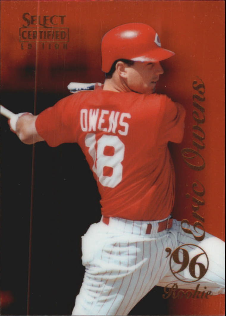 1996 Select Certified Certified Red #119 Eric Owens - NM-MT - Big Mac ...