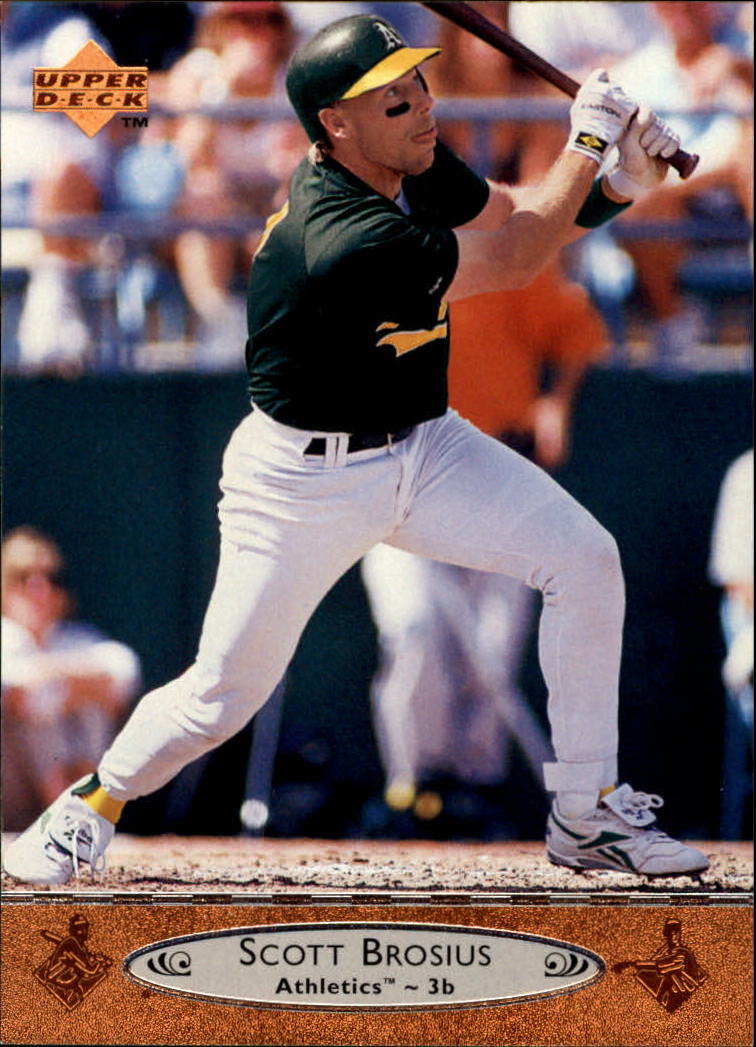 1996 Upper Deck #165 Scott Brosius - From Factory Sealed Box - MINT