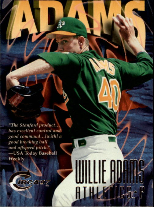 1997 Circa #314 Willie Adams - NM-MT
