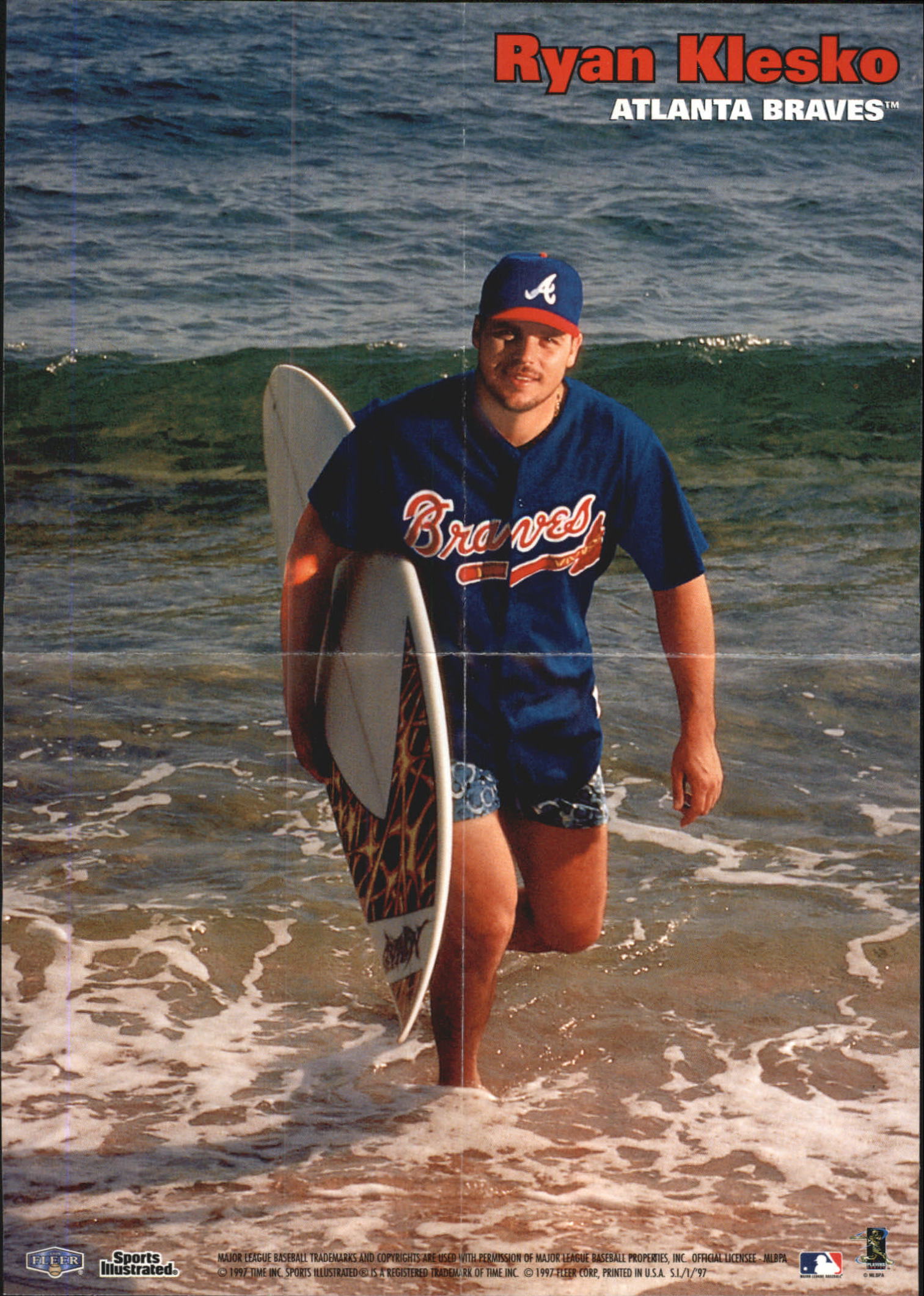 1997 Sports Illustrated Great Shots #14 Ryan Klesko - NM-MT