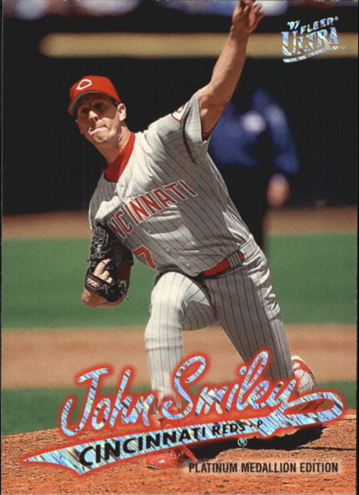 1997 Ultra Platinum Medallion #181 John Smiley - NM-MT