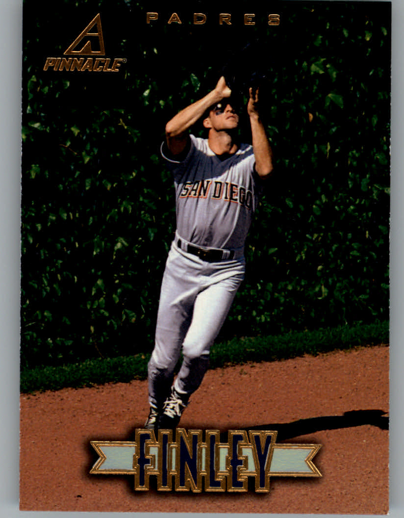 1997 New Pinnacle #58 Steve Finley - NM-MT