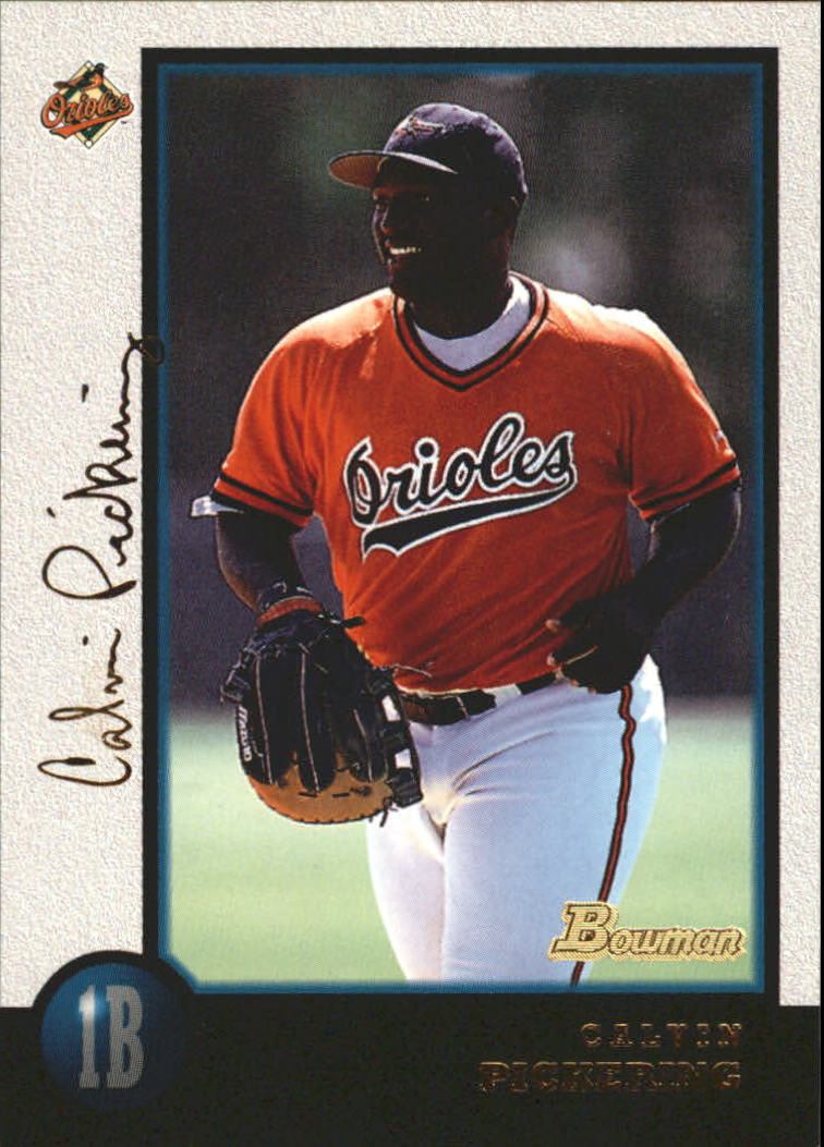 1998 Bowman Golden Anniversary #208 Calvin Pickering - NM-MT