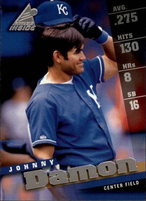 1998 Pinnacle Inside #111 Johnny Damon - NM-MT