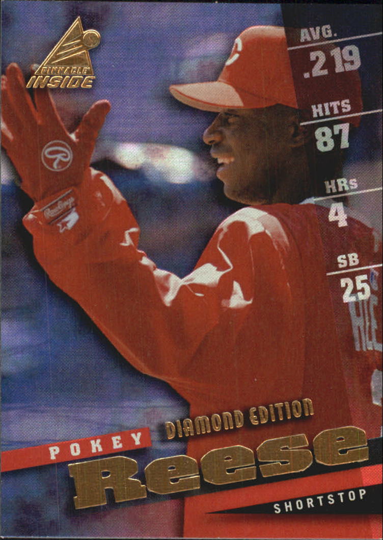1998 Pinnacle Inside Diamond Edition #18 Pokey Reese - NM-MT