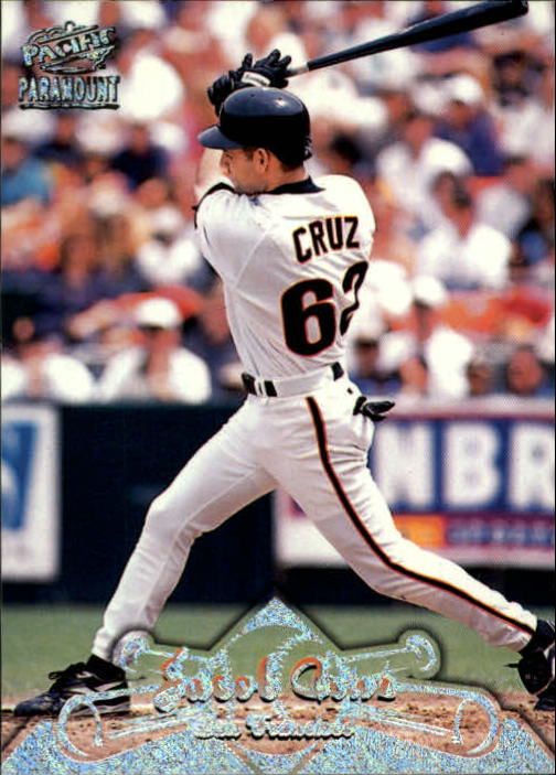 1998 Paramount Holographic Silver #243 Jacob Cruz - NM-MT