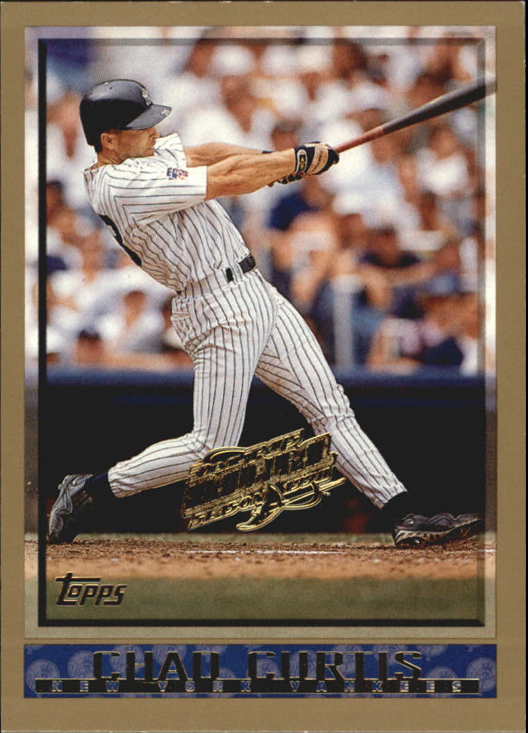 1998 Topps Inaugural Devil Rays #406 Chad Curtis - NM-MT