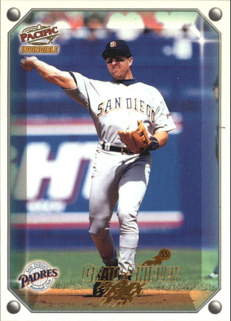 1998 Pacific Invincible Gems of the Diamond #211 Craig Shipley - NM-MT