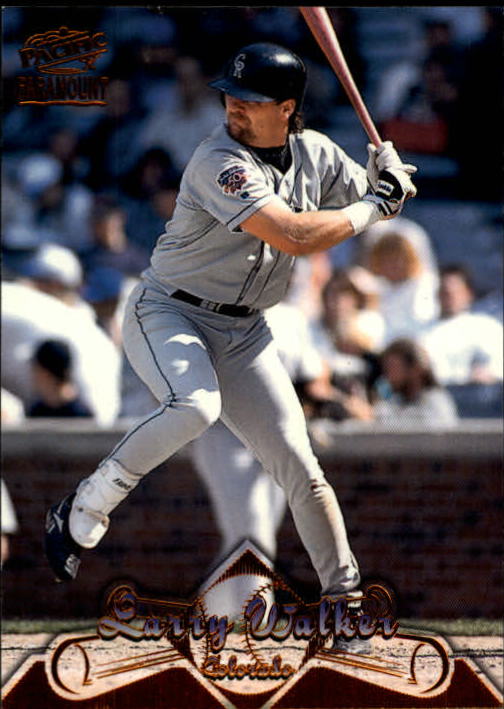 1998 Paramount Copper #157 Larry Walker - NM-MT