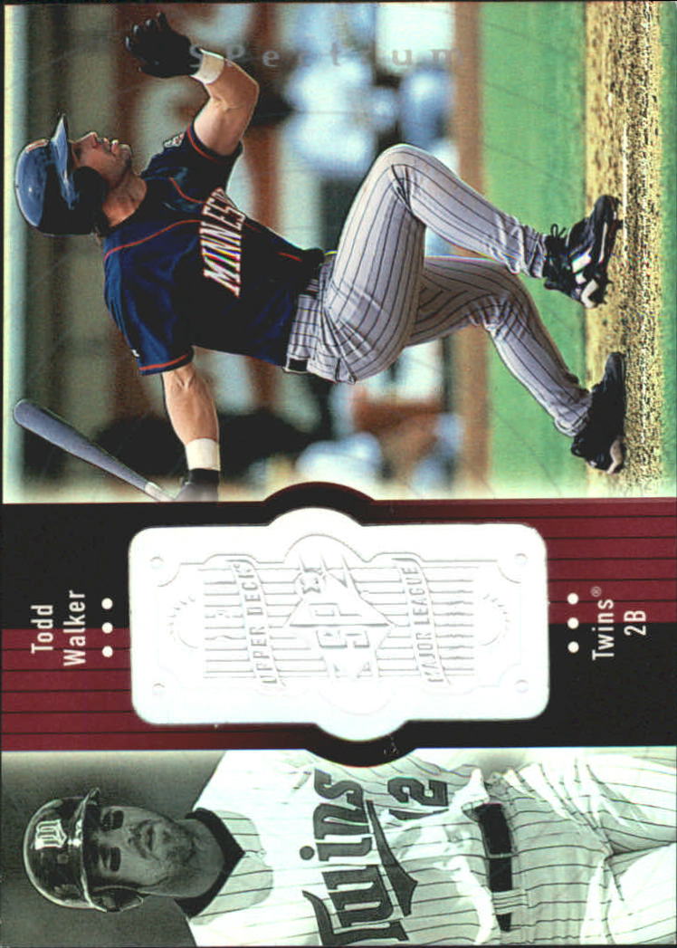 1998 SPx Finite Spectrum #296 Todd Walker - NM-MT