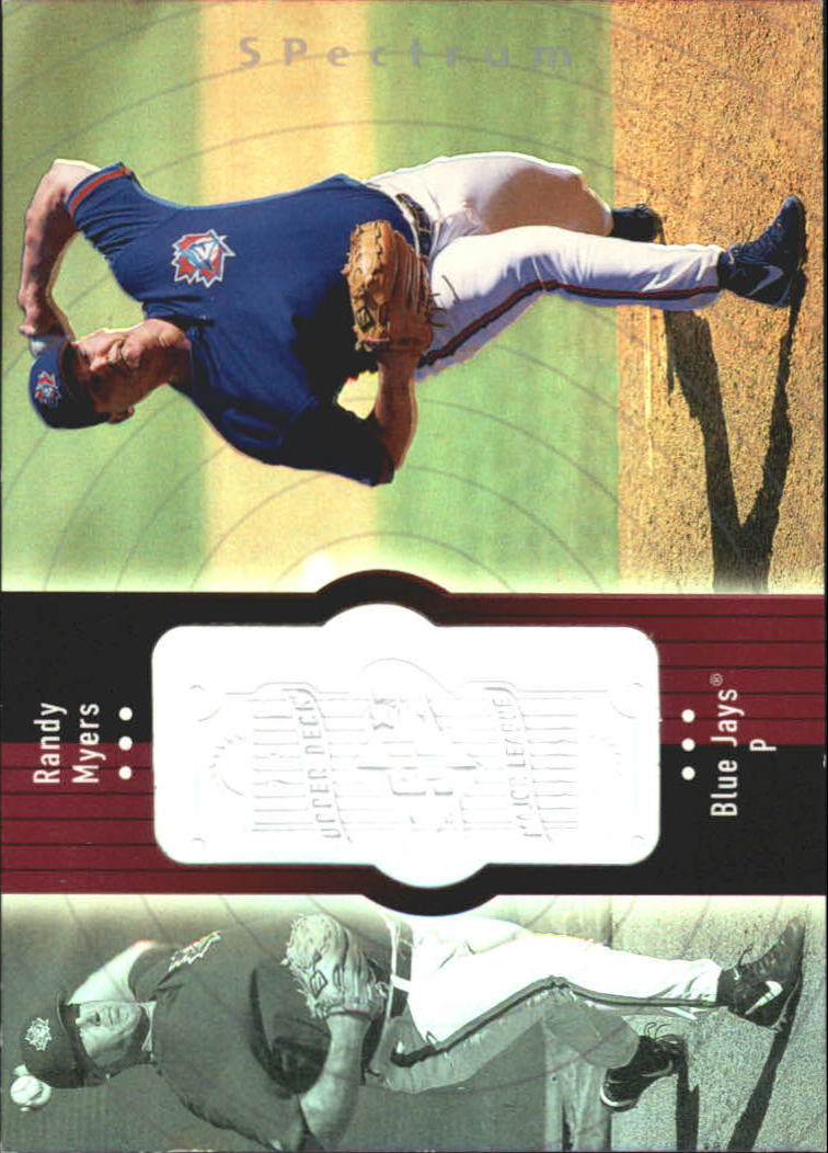 1998 SPx Finite Spectrum #329 Randy Myers - /2250 - NM-MT