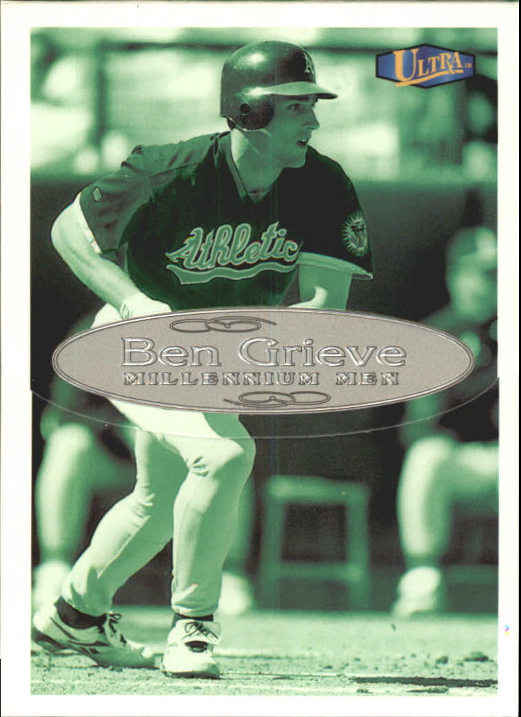1998 Ultra Millennium Men #14 Ben Grieve - NM-MT