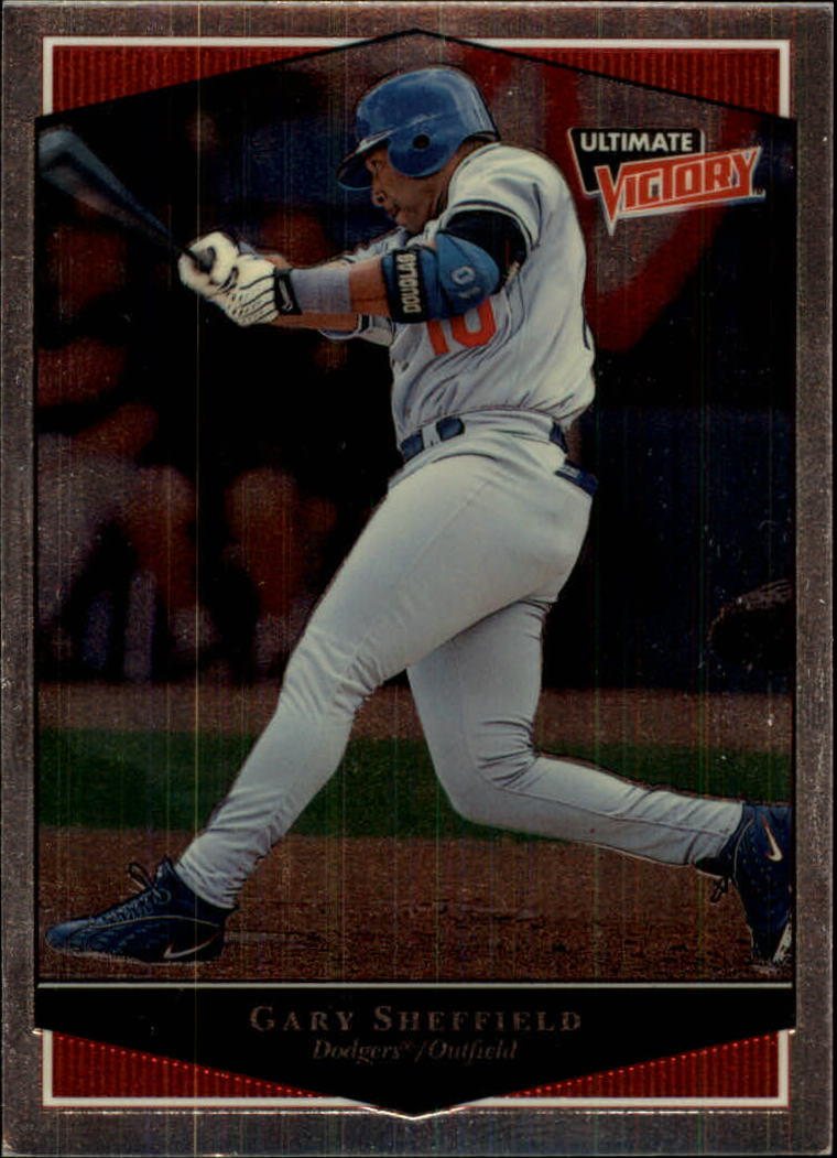 1999 Ultimate Victory #58 Gary Sheffield - NM-MT