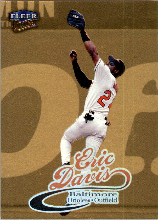 1999 Ultra Gold Medallion #114 Eric Davis - NM-MT