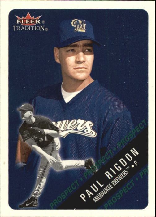 2000 Fleer Tradition Glossy #468 Paul Rigdon RC - NM-MT