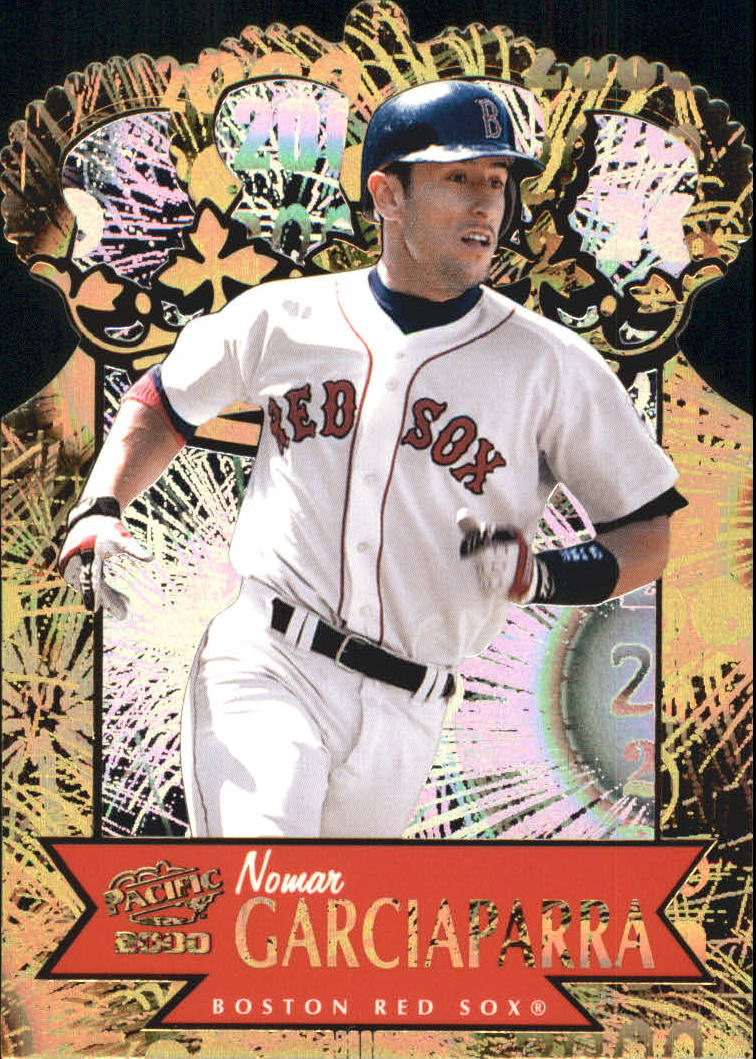 2000 Pacific Gold Crown Die Cuts #7 Nomar Garciaparra - NM-MT