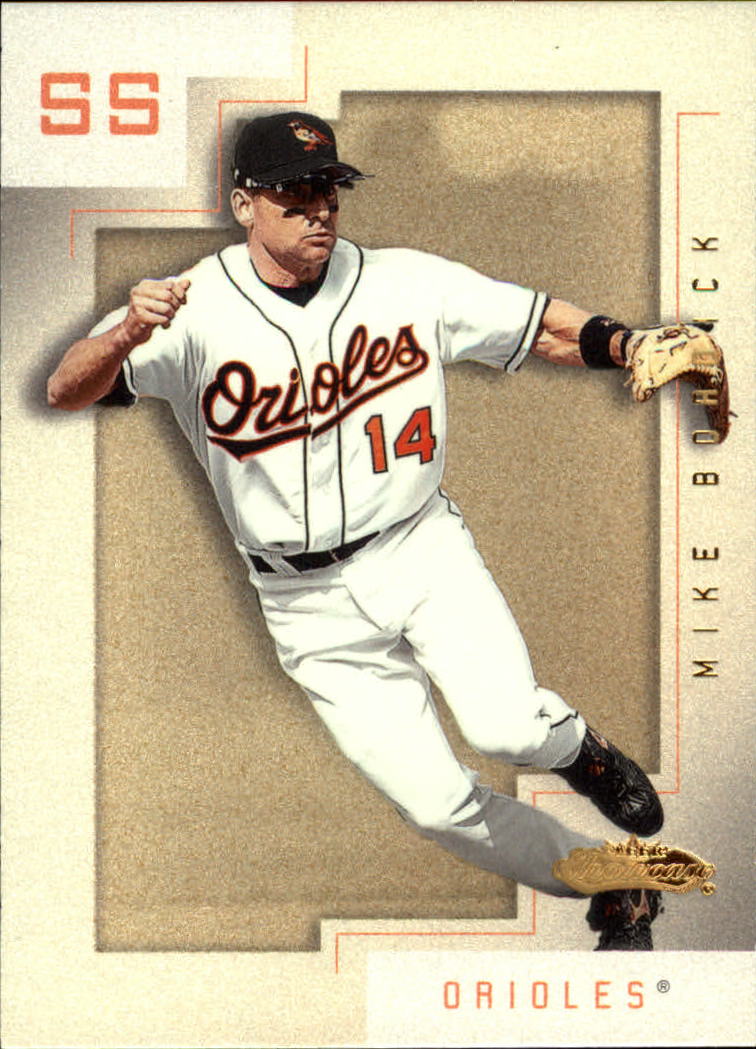 2001 Fleer Showcase #51 Mike Bordick - NM-MT