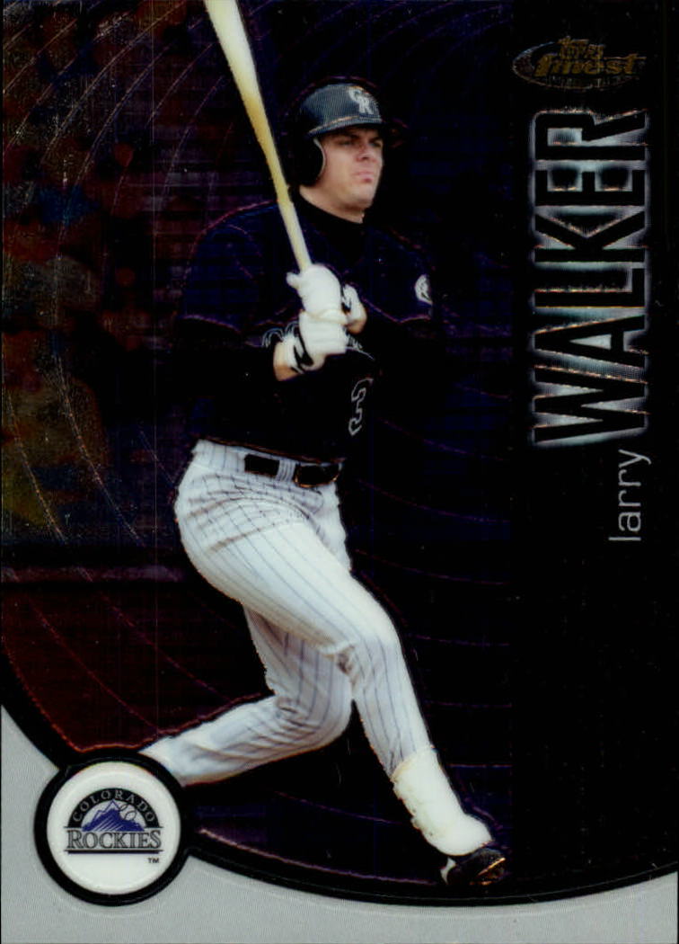 2001 Finest #29 Larry Walker - NM-MT