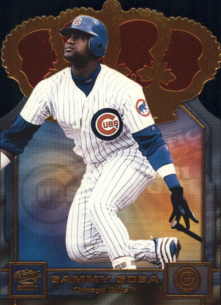 2001 Pacific Gold Crown Die Cuts #12 Sammy Sosa - NM-MT - The FairField ...