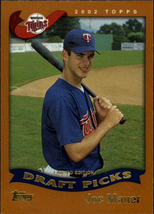 2002 Topps Limited #622 Joe Mauer - NM-MT - Southpaw Cards | Beckett ...