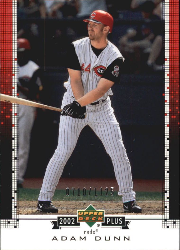 2002 Upper Deck UD Plus Hobby #UD96 Adam Dunn - NM-MT