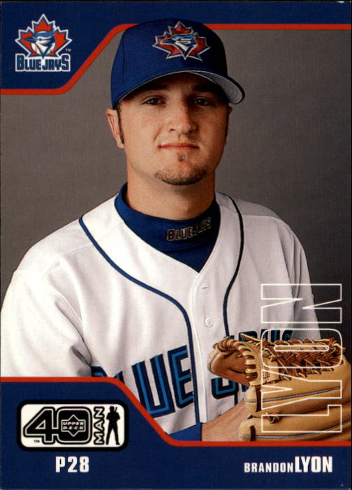 2002 Upper Deck 40-Man #68 Brandon Lyon - NM