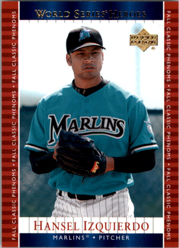2002 Upper Deck World Series Heroes #115 Hansel Izquierdo PH RC - NM-MT