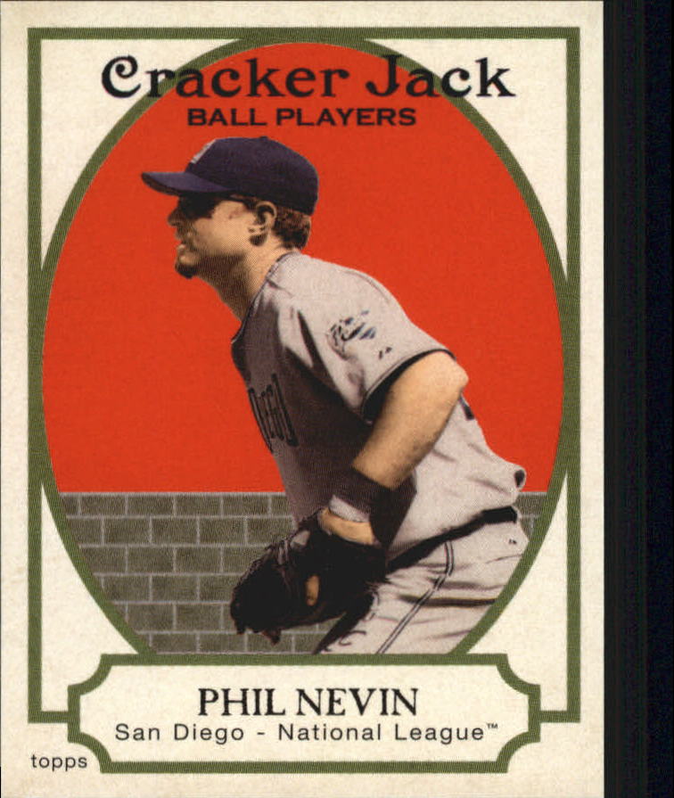 2005 Topps Cracker Jack Mini Stickers #29 Phil Nevin - NM-MT