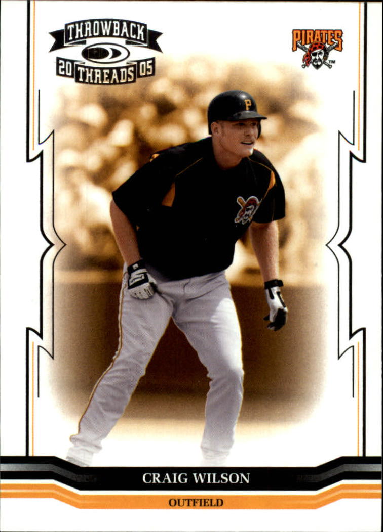 2005 Throwback Threads #62 Craig Wilson - NM-MT - Southpaw Cards ...