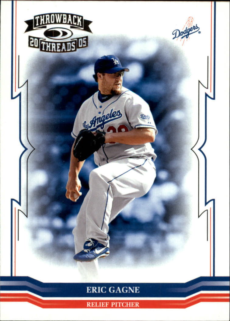 2005 Throwback Threads #80 Eric Gagne - NM-MT