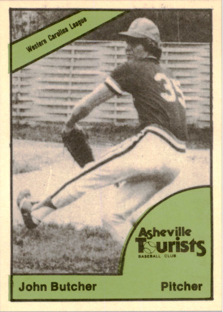 1978 Asheville Tourists TCMA #2 John Butcher - EX-MT