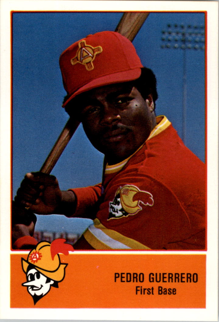 1978 Albuquerque Dukes Cramer #6 Pedro Guerrero - NM