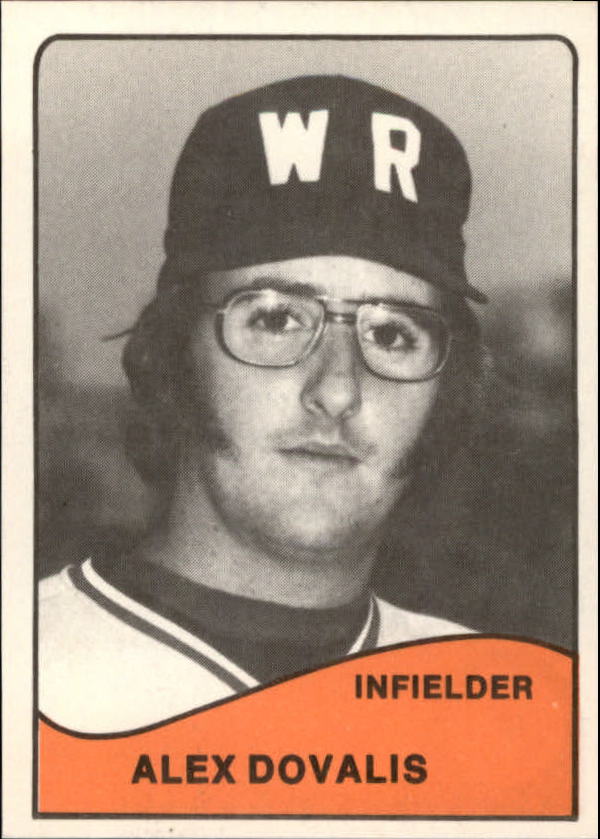 1979 Wisconsin Rapids Twins TCMA #6 Alex Dovalis - NM