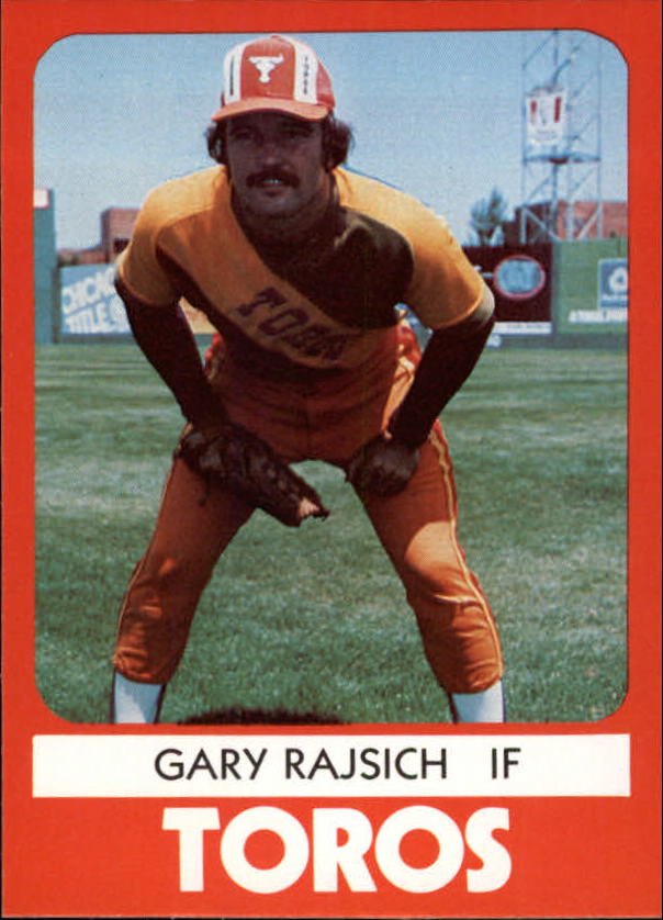 1980 Tucson Toros TCMA #16 Gary Rajsich - NM-MT
