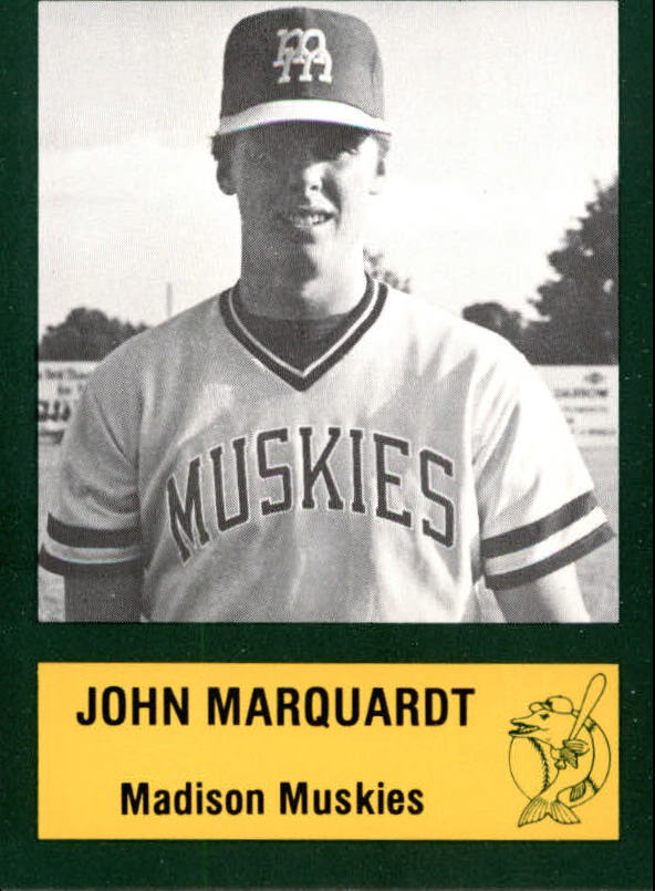 1984 Madison Muskies Police #12 John Marquardt - NM-MT