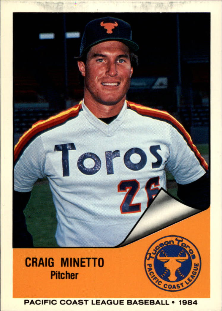 1984 Tucson Toros Cramer #69 Craig Minetto - NM-MT