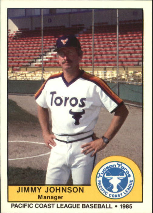 1985 Tucson Toros Cramer #53 Jimmy Johnson MG - NM-MT