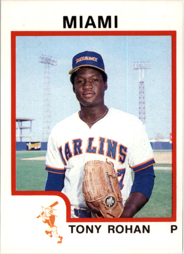 1987 Miami Marlins ProCards #9 Tony Rohan - NM-MT