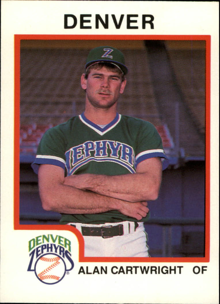 1987 Denver Zephyrs ProCards #230 Alan Cartwright - NM-MT