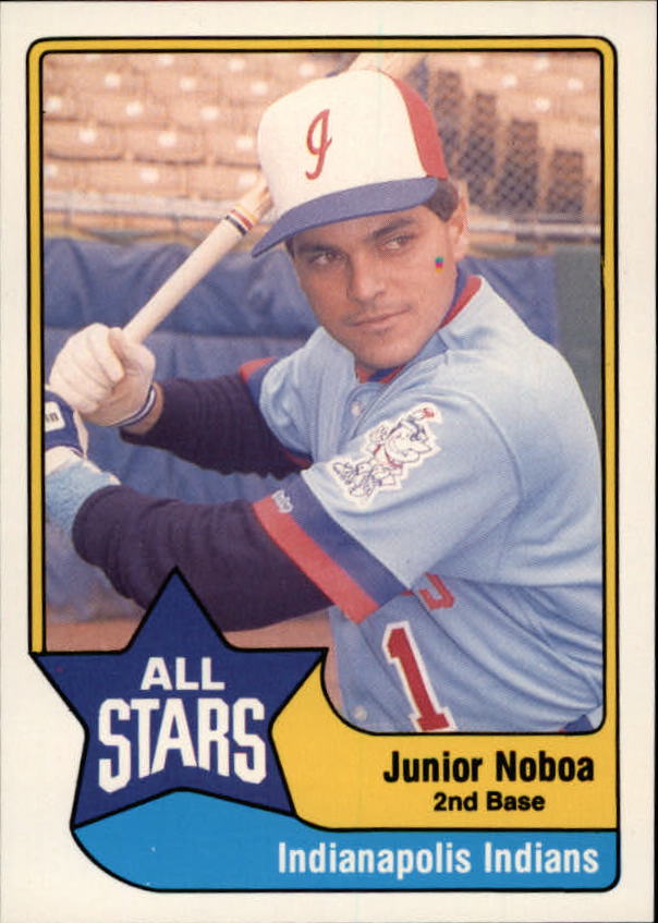 1989 Triple A All-Stars CMC #3 Junior Noboa - B4996 - NM-MT