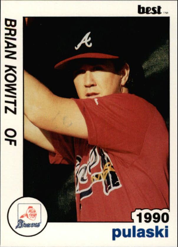 1990 Pulaski Braves Best #22 Brian Kowitz - NM-MT