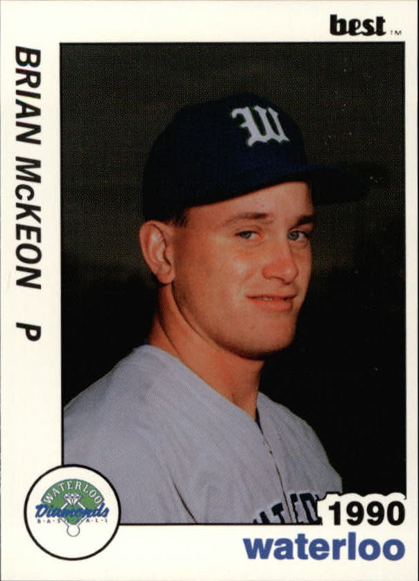 1990 Waterloo Diamonds Best #11 Brian McKeon - NM-MT